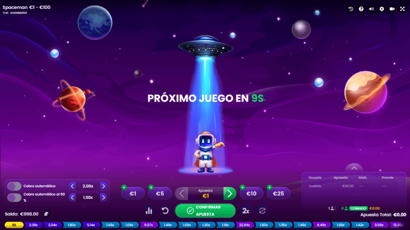 Reseña de Spaceman - El nuevo crash game de Pragmatic Play